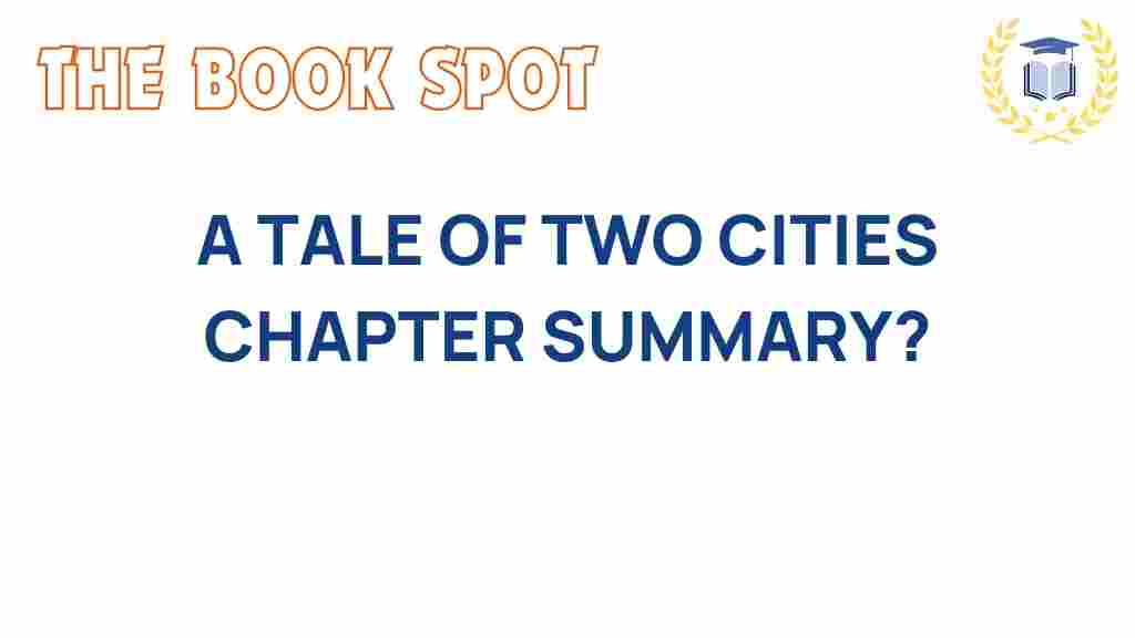 Unraveling the Intricacies of "A Tale of Two Cities" Chapter Summary