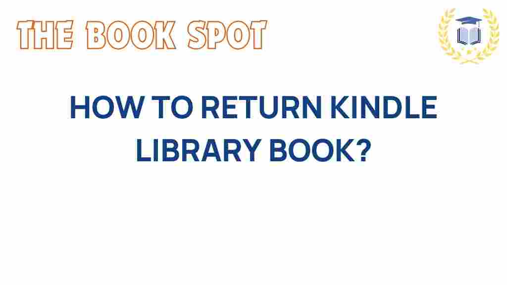 Mastering the Kindle Experience: How to Return Library Books Effortlessly